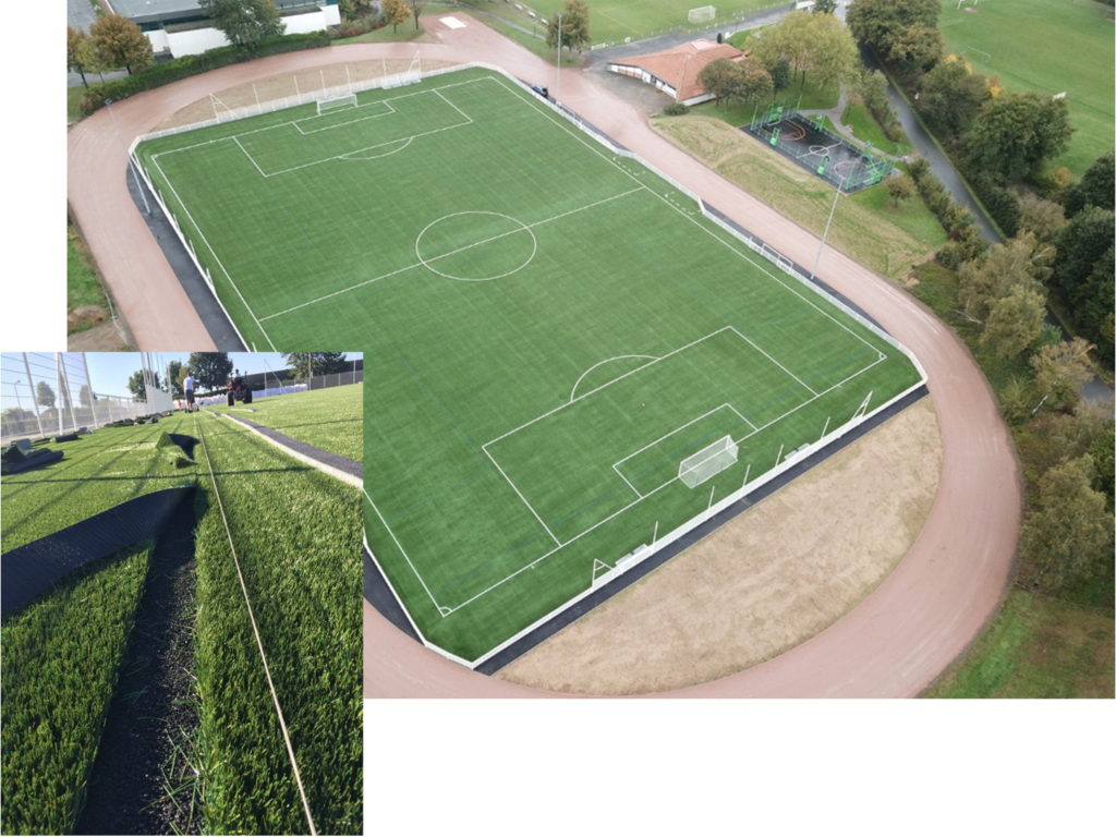 Création d'un terrain de football - Sport Initiatives